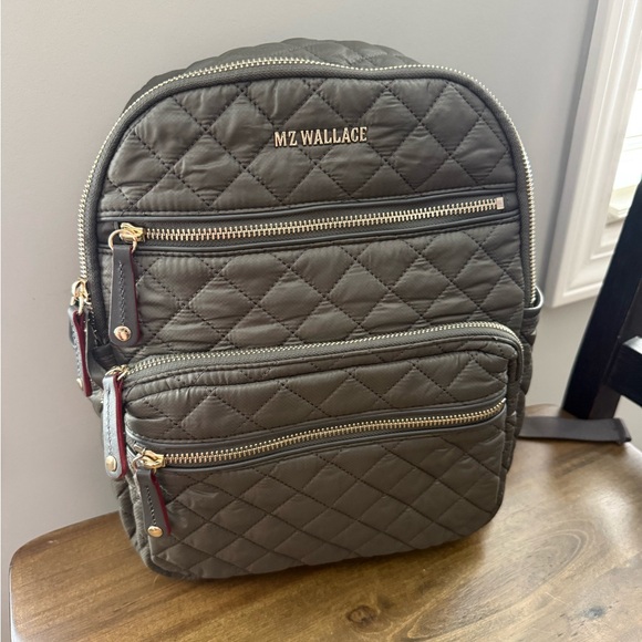 MZ Wallace | Bags | Nwot Mz Wallace Small Crosby Backpack In Magnet ...